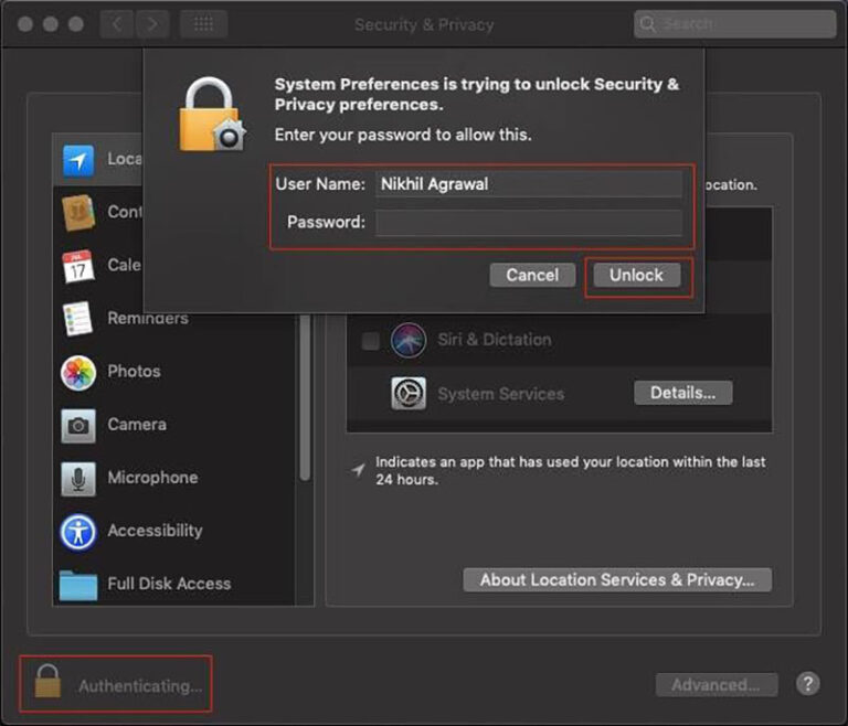 How To Enable Location Services on Mac